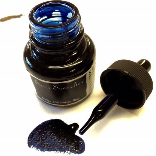 Indigo Sennelier Encre Drawing Ink 30ml – FITZROY STRETCHES