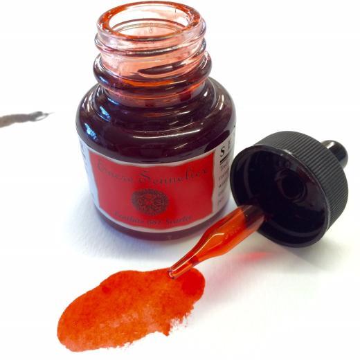 Scarlet Sennelier Encre Drawing Ink 30ml – FITZROY STRETCHES